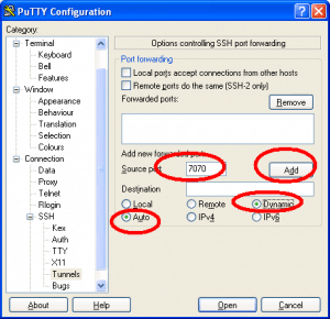 How to using Putty and SSH tunnel as secure SOCKS proxy --Configure ...
