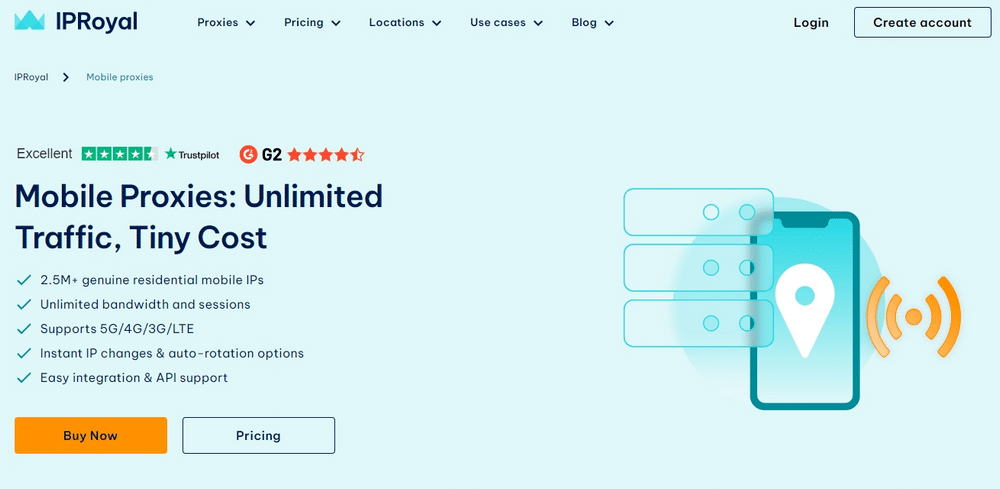 The Best Mobile Proxies of 2024: See Top 4G/Lte IP Proxy Service to Buy!